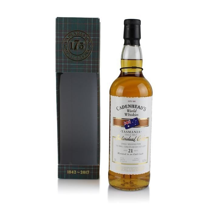 Cradle Mountain 1996 21 Year Old Single Bourbon Cask // Cadenheads ...