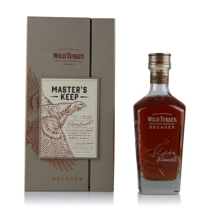 Wild Turkey Master's Keep Decades Signed By Eddie Russell Auction ...