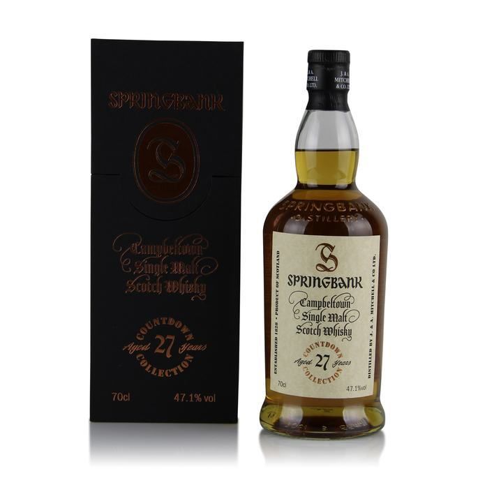Springbank 27 Year Old Countdown Collection Auction | Australian Whisky ...