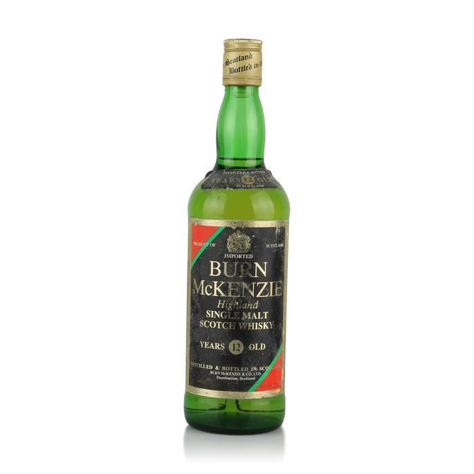 Burn McKenzie 12 Year Old Highland Malt Auction | Australian Whisky ...