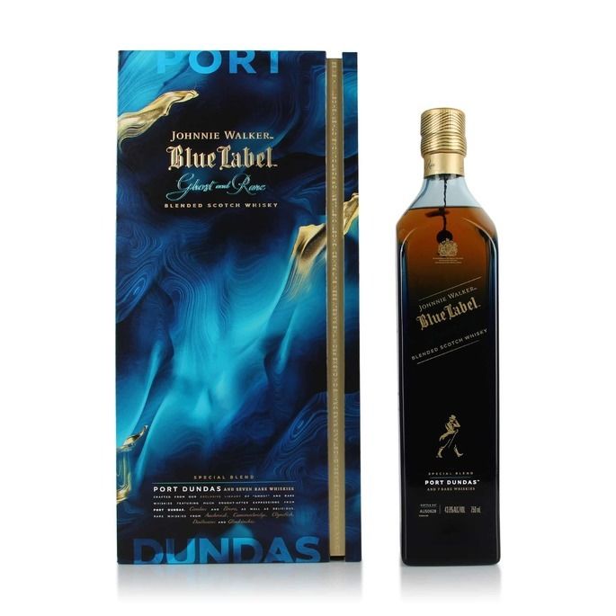 Johnnie Walker Blue Label Ghost And Rare Port Dundas Auction ...