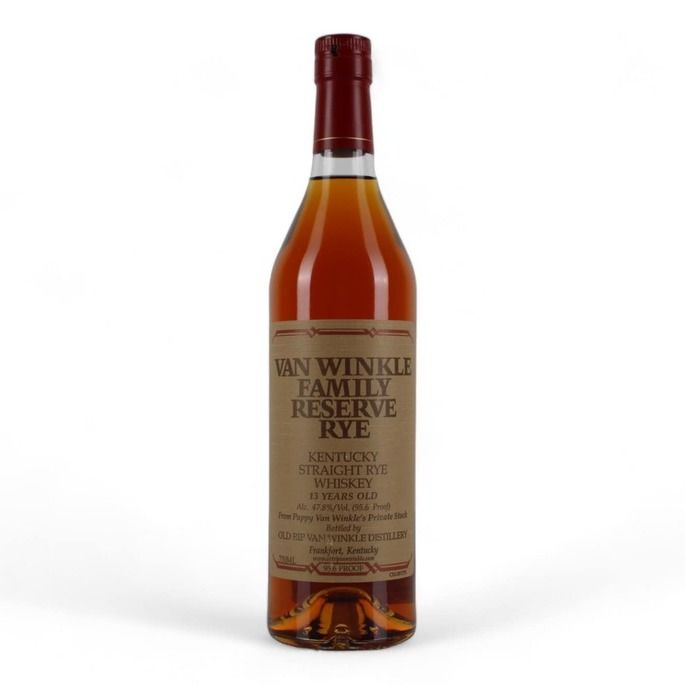 Old Rip Van Winkle Family Reserve Rye 13 Year Old 2020 Bottling Auction ...