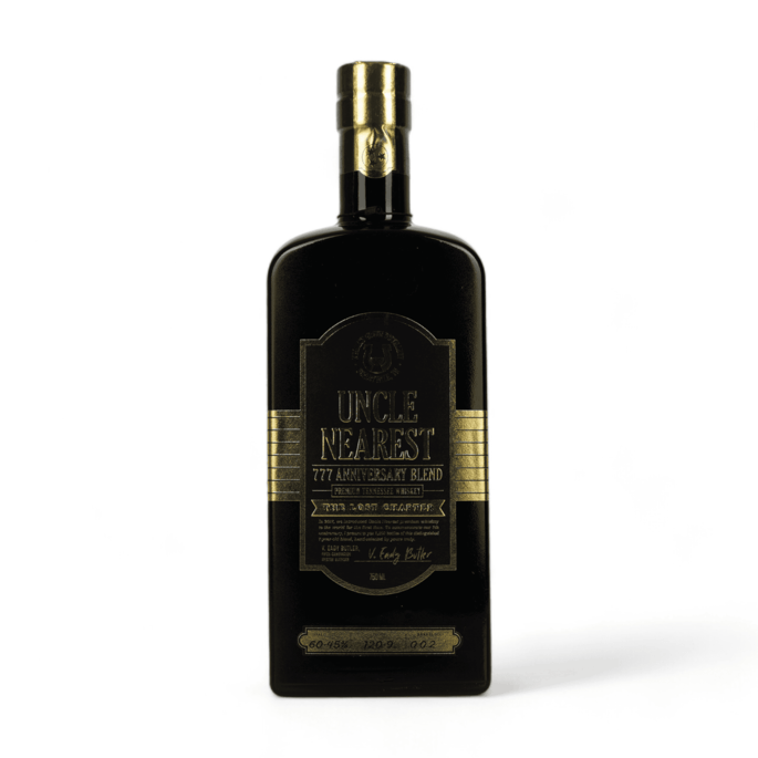 Uncle Nearest 777 Anniversary Blend The Lost Chapter Auction ...