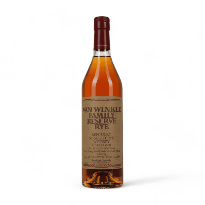 Old Rip Van Winkle Family Reserve Rye 13 Year Old 2020 Bottling Auction ...