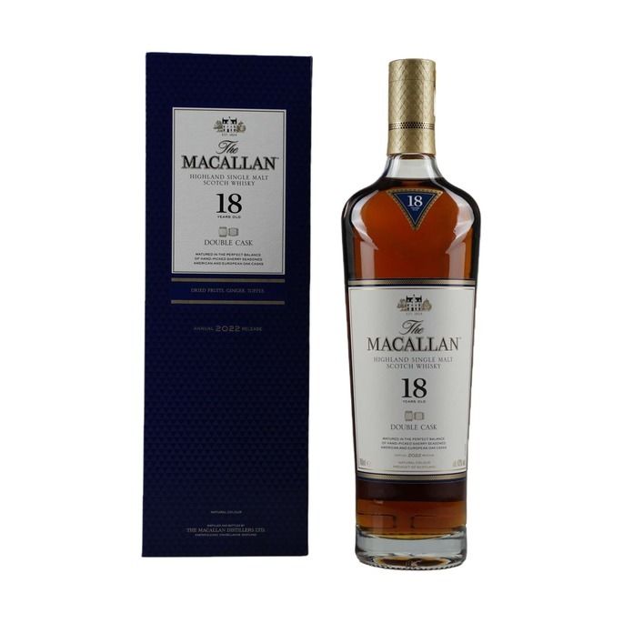 Macallan 18 Year Old Double Cask 2022 Release Auction | Australian Whisky Auctions