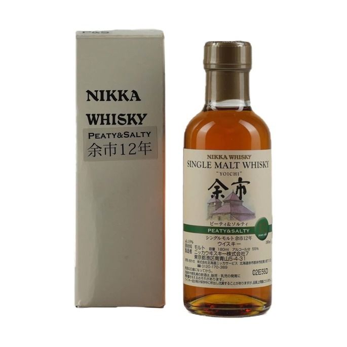Nikka Yoichi 12 Year Old Peaty & Salty Distillery Exclusive 180ml Auction | Australian Whisky ...