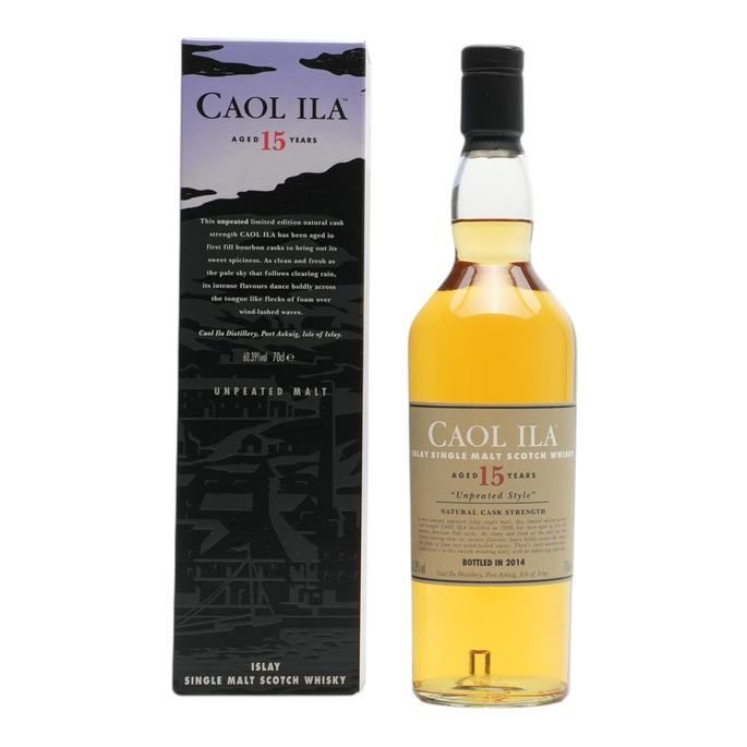 Caol Ila 15 Year Old Unpeated Cask Strength 2014 Release Auction ...