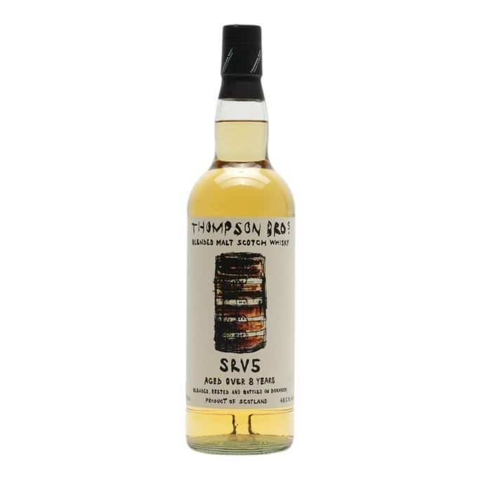 Thompson Brothers SRV5 Over 8 Year Old Blended Malt Scotch Whisky Auction | Australian Whisky ...