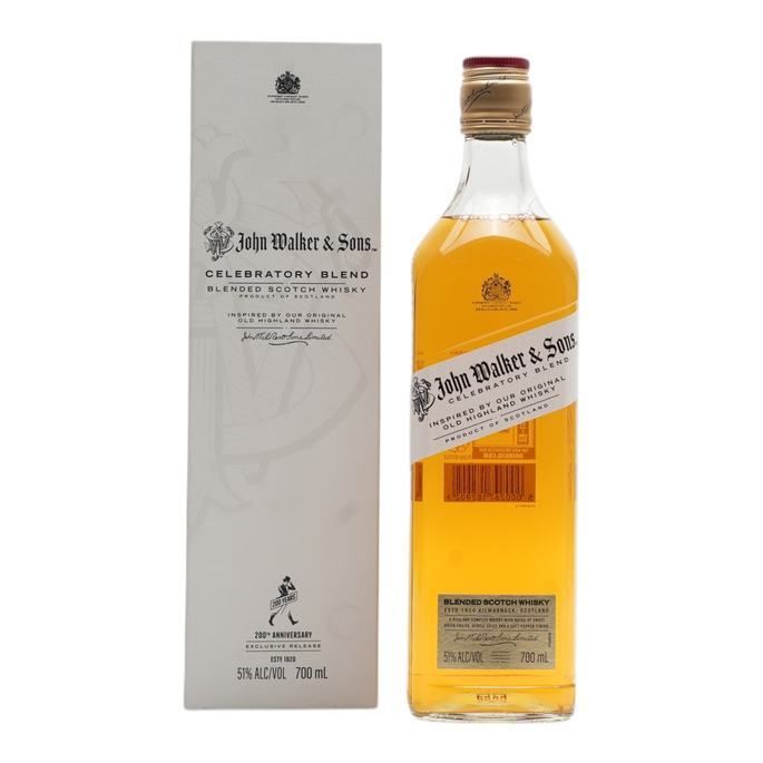 Johnnie Walker John Walker & Sons 200th Anniversary Celebratory Blend ...