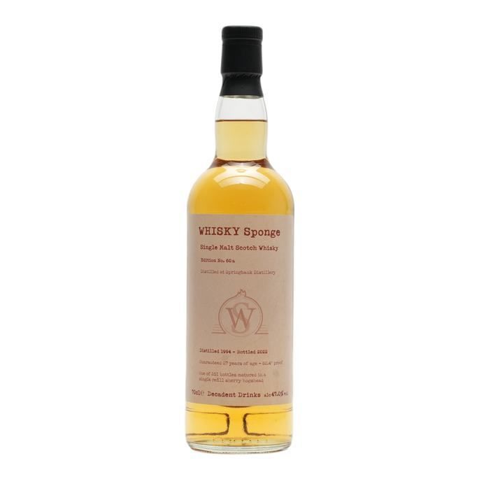 Springbank 1994 27 Year Old Refill Sherry Hogshead Edition 60a ...