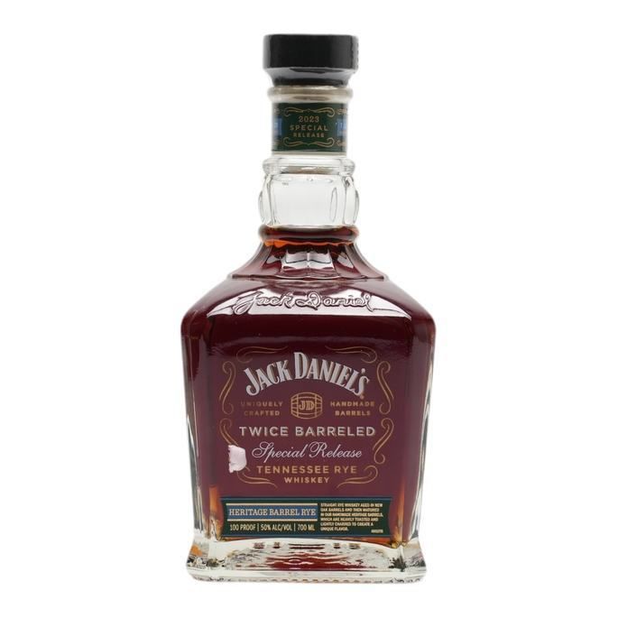Jack Daniel's Heritage Rye Twice Barreled 2023 Special Release Auction ...