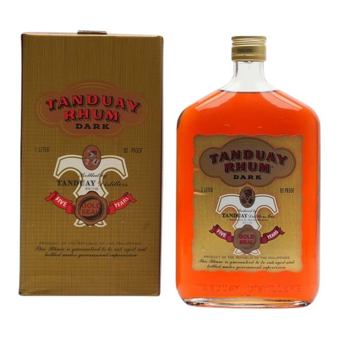 Tanduay Rhum 5 Year Old (1000ml) Auction | Australian Whisky Auctions