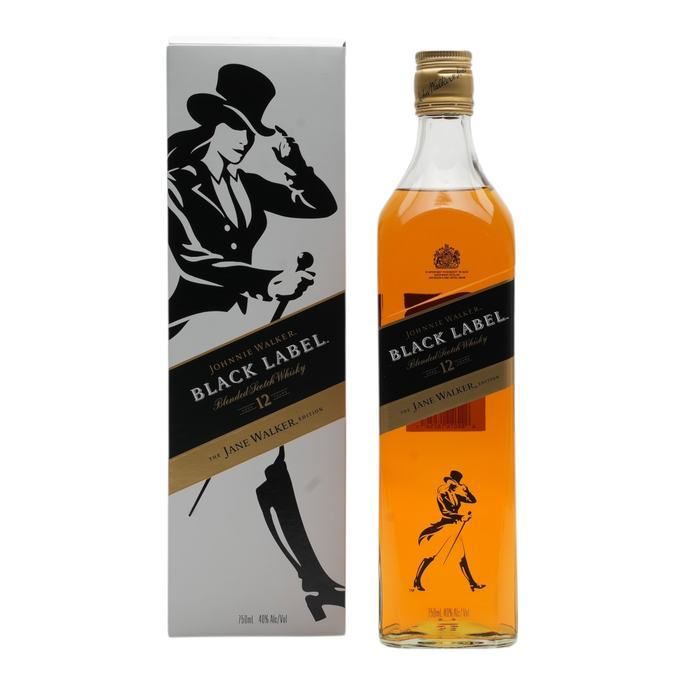 Johnnie Walker 12 Year Old Black Label Jane Walker Edition (750ml) Auction | Australian Whisky ...