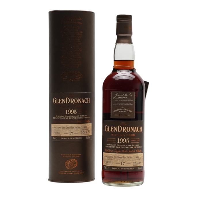 Glendronach 1995 17 Year Old Single PX Puncheon #4682 For The Whisky ...