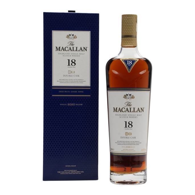 Macallan 18 Year Old Double Cask 2020 Release Auction | Australian Whisky Auctions