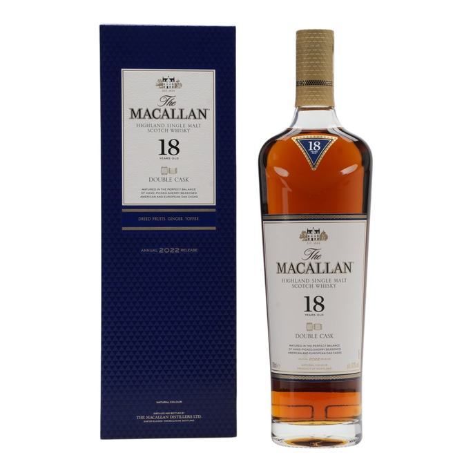 Macallan 18 Year Old Double Cask 2022 Release Auction | Australian Whisky Auctions