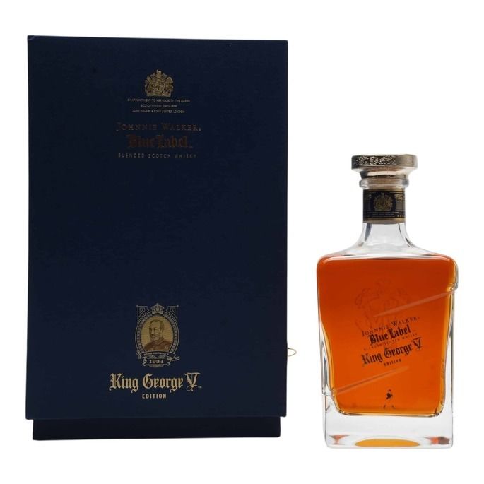 Johnnie Walker Blue Label King George V Auction | Australian Whisky ...