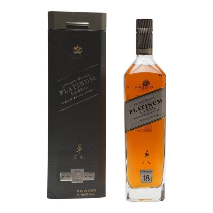 Johnnie Walker 18 Year Old Platinum Label Auction | Australian Whisky ...