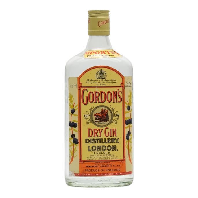 Gordons London Dry Gin (750ml) Auction | Australian Whisky Auctions