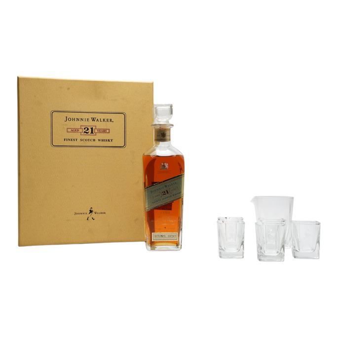 Johnnie Walker 21 Year Old GIft Set Auction | Australian Whisky Auctions