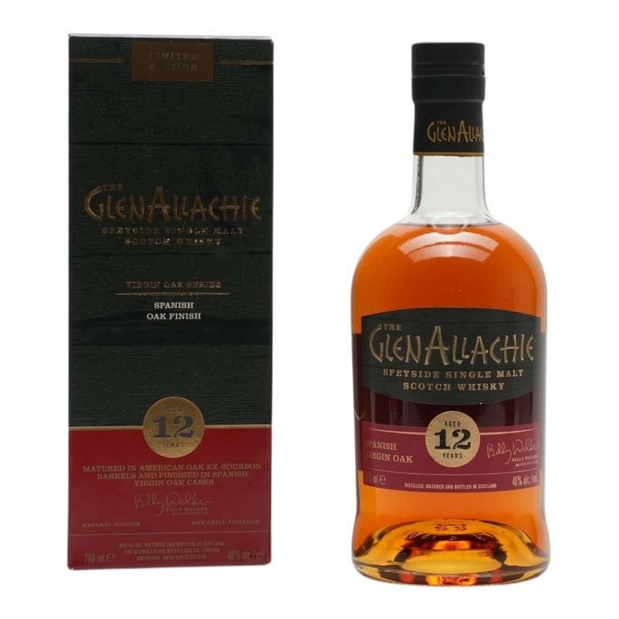 Glenallachie 12 Year Old Virgin Oak Series Spanish Oak Finish Auction ...