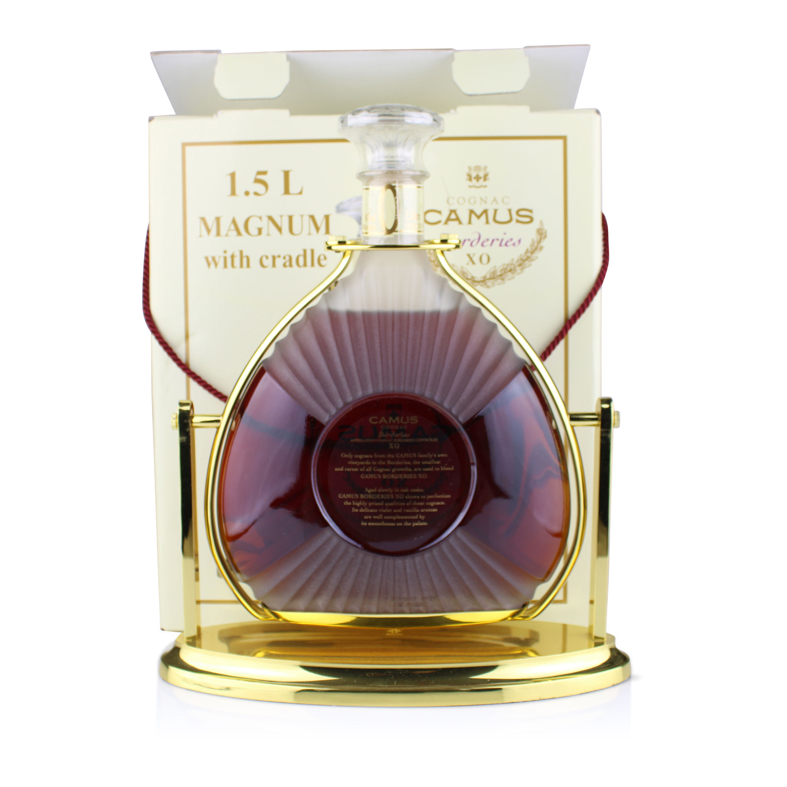 Camus Borderies XO Cognac 1.5L Magnum with cradle Auction | Australian ...