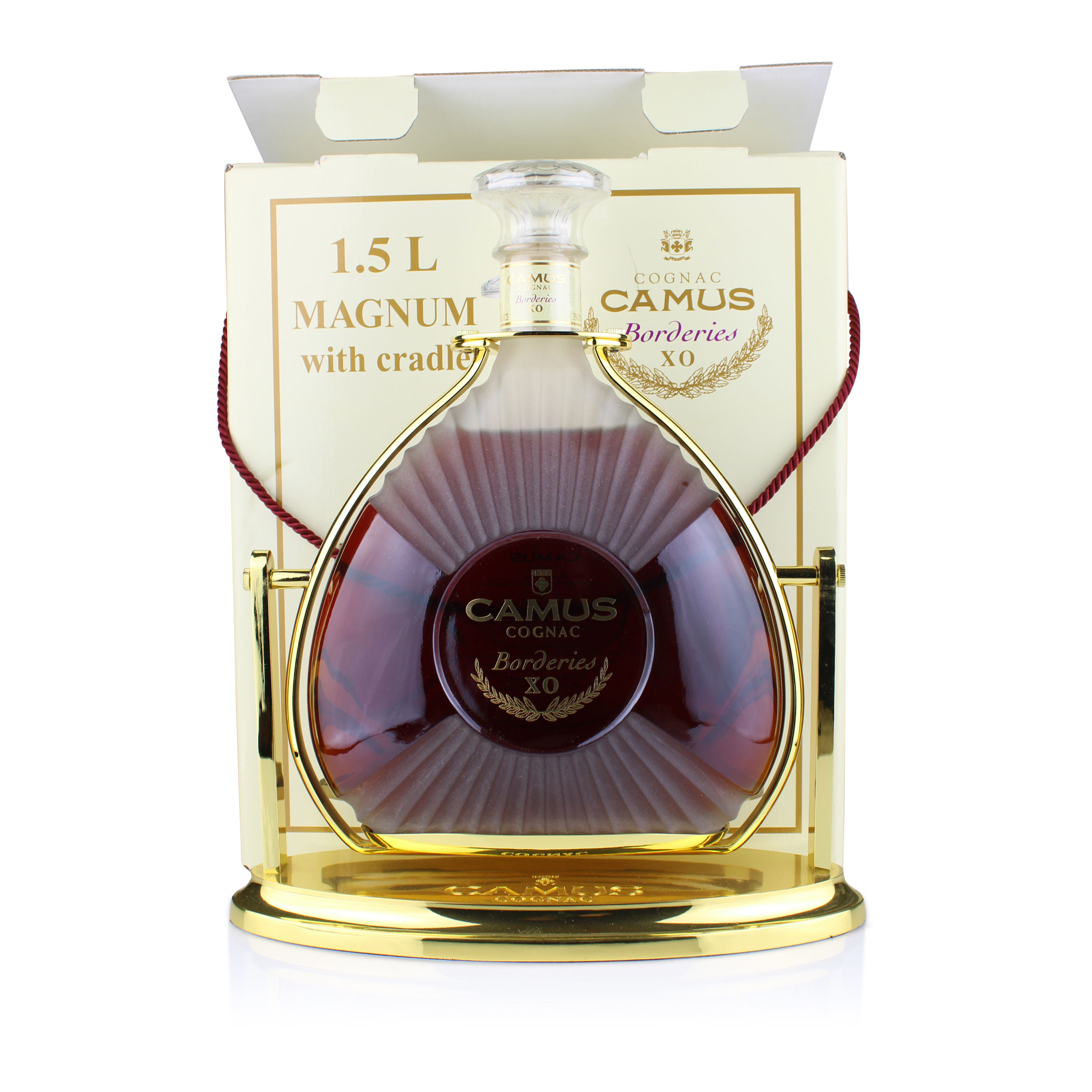 Camus Borderies XO Cognac 1.5L Magnum with cradle Auction | Australian Whisky Auctions