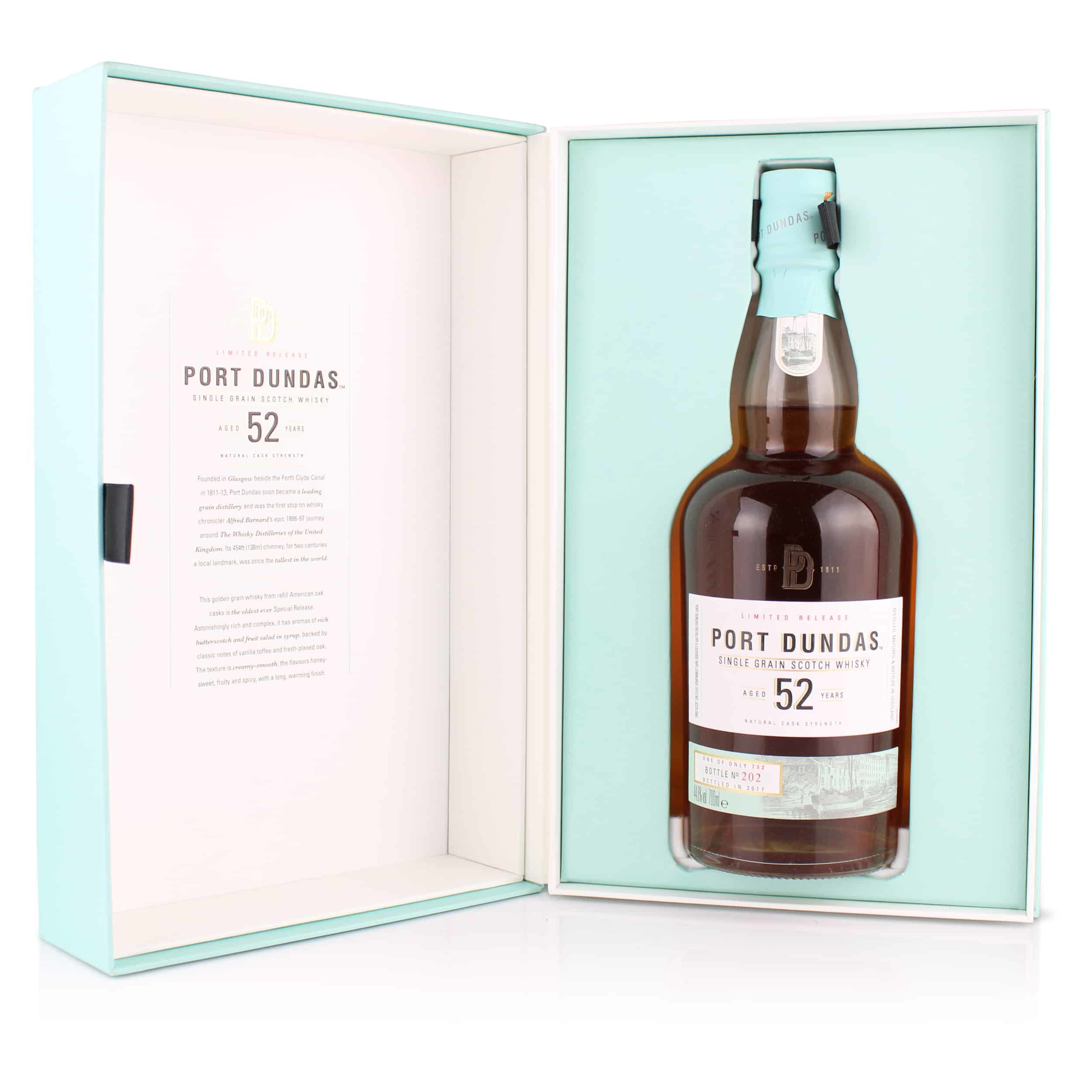 Port Dundas 52 Year Old Single Grain Auction | Australian Whisky Auctions