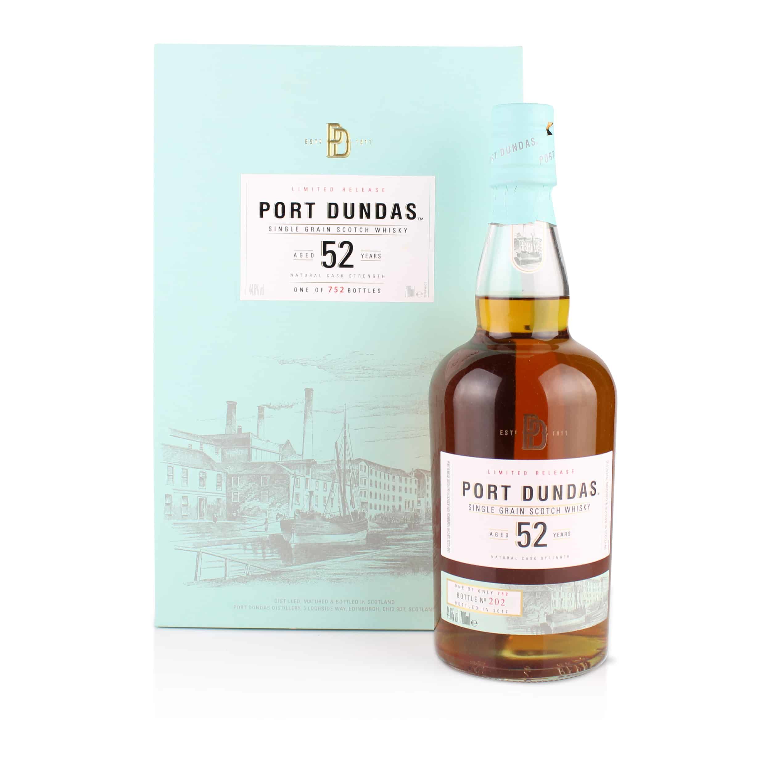 Port Dundas 52 Year Old Single Grain Auction | Australian Whisky Auctions