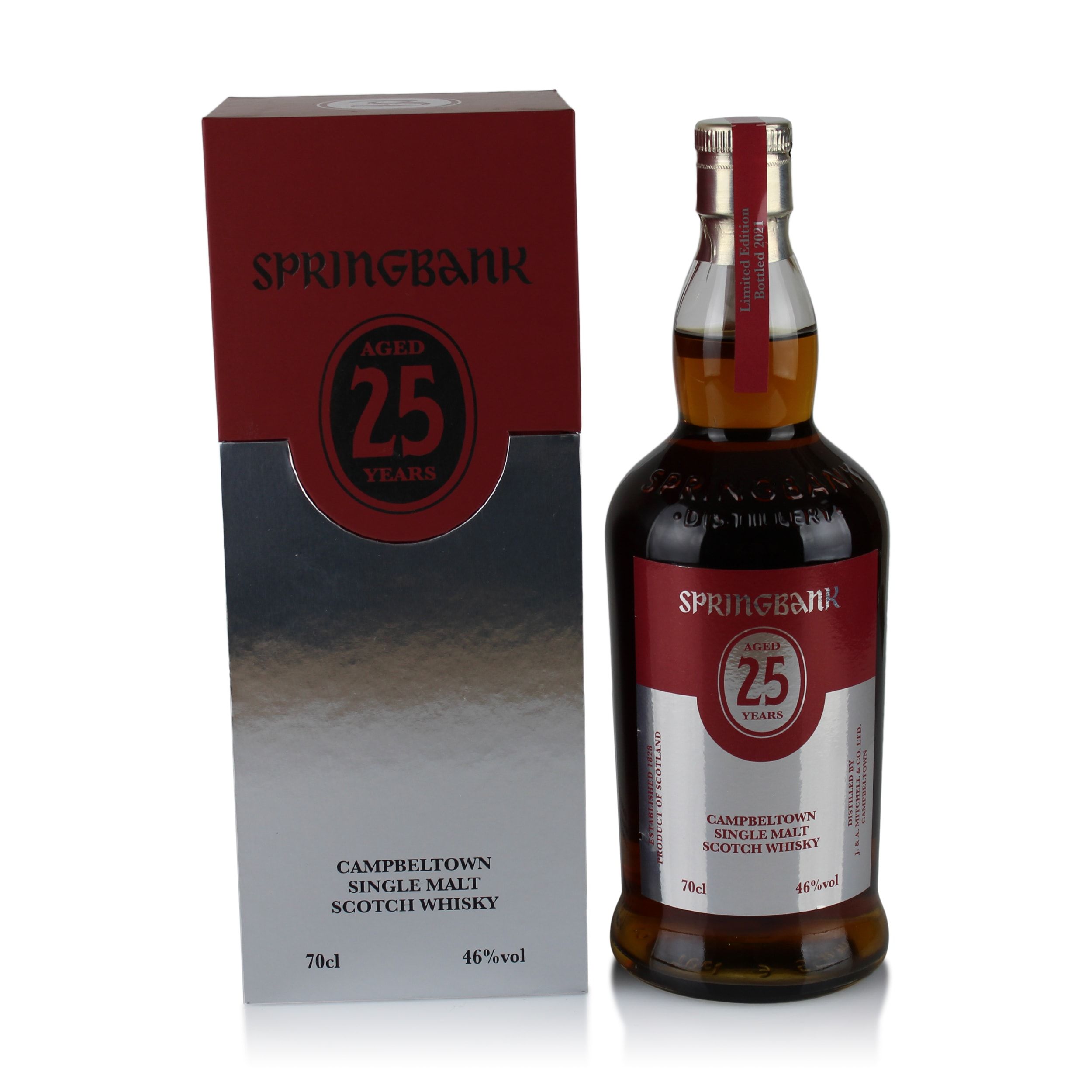 Springbank 25 Year Old 2021 Bottling Auction | Australian Whisky Auctions