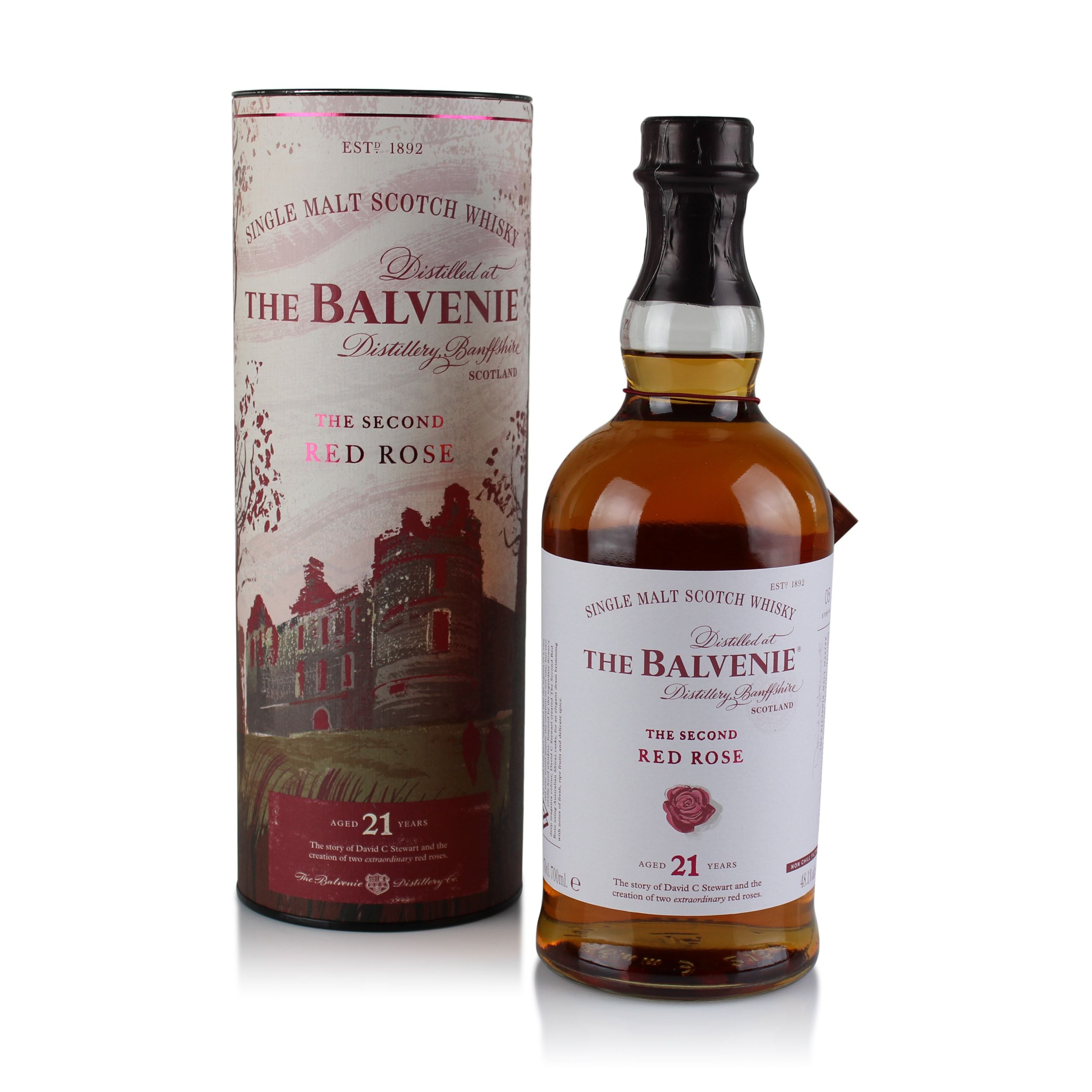 Balvenie 21 Year Old The Second Red Rose Auction | Australian Whisky ...