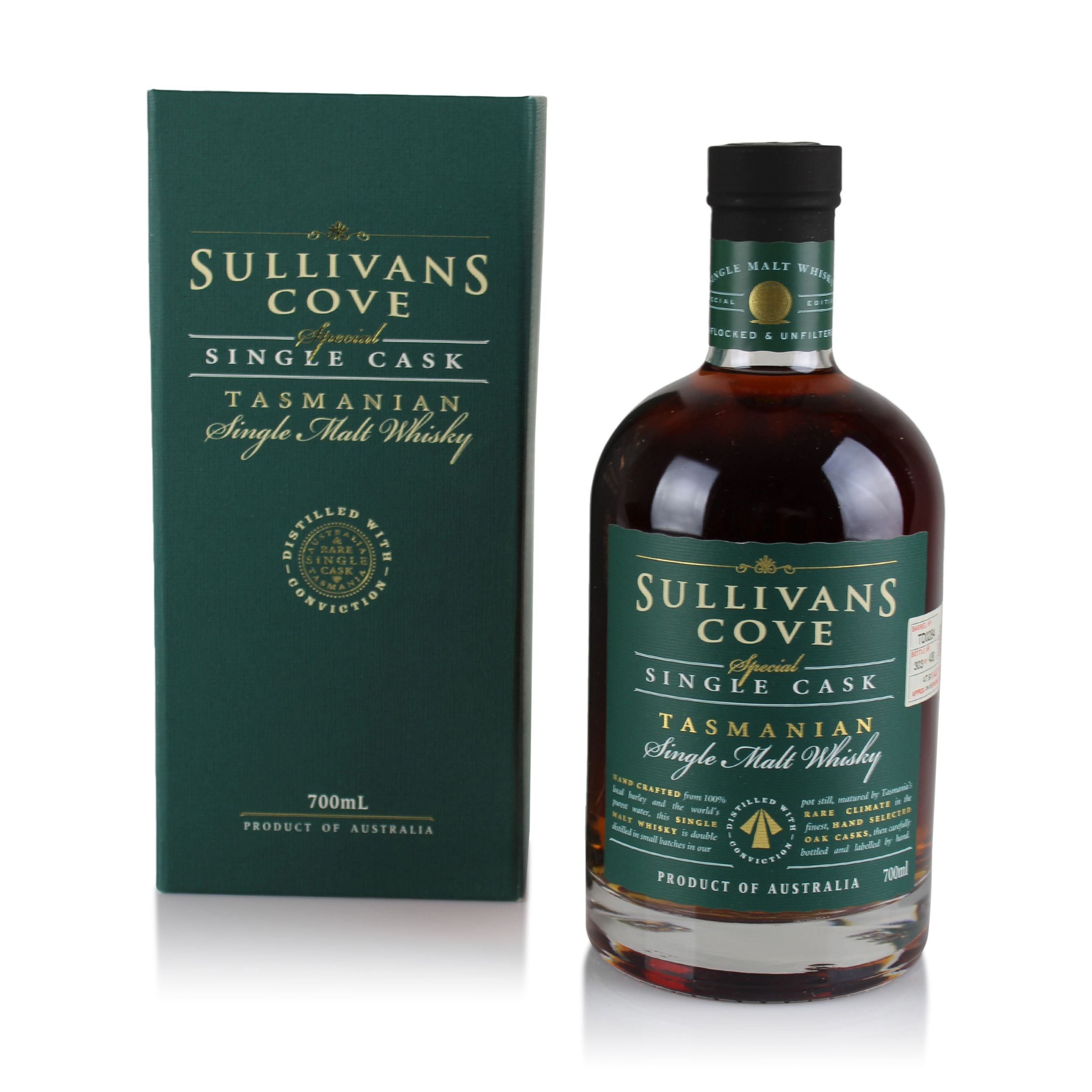 Sullivans Cove Special Cask Edition #8 TD0284 Auction | Australian ...