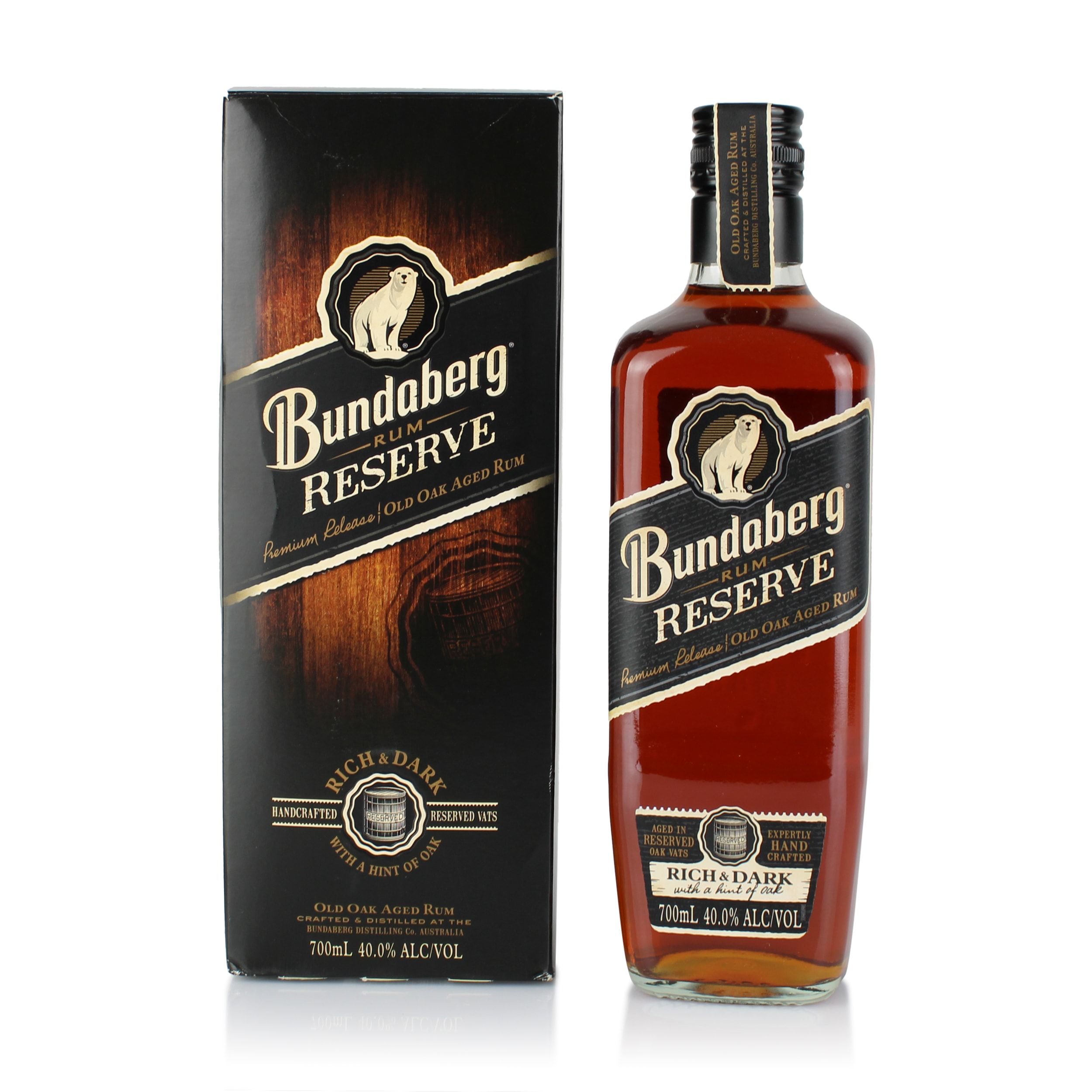 Bundaberg Rum Reserve Rich & Dark Old Oak Aged Rum Auction | Australian Whisky Auctions