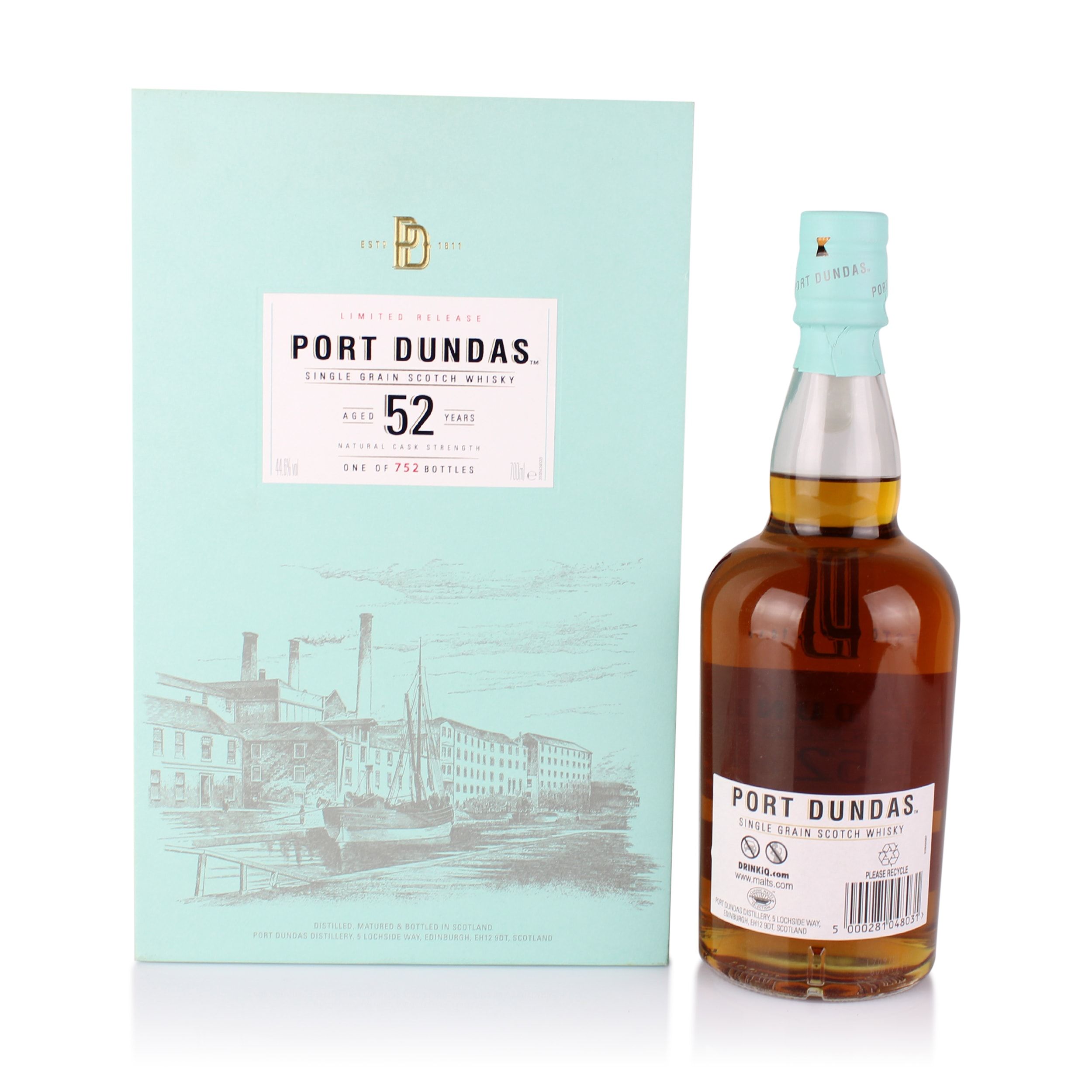 Port Dundas 1964 52 Year Old Single Grain Auction | Australian Whisky ...