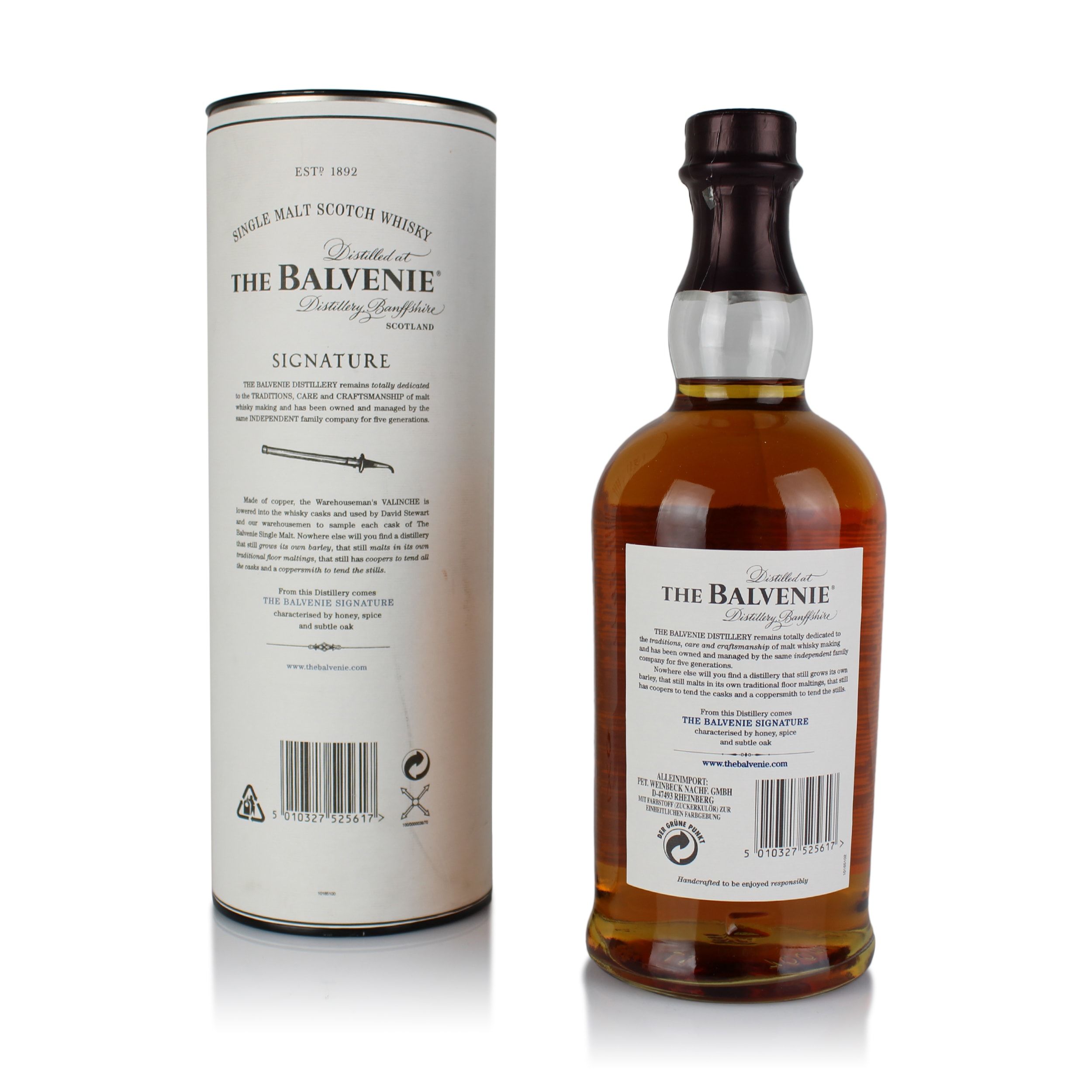Balvenie Signature 12 Year Old Batch No 001 Auction | Australian Whisky ...