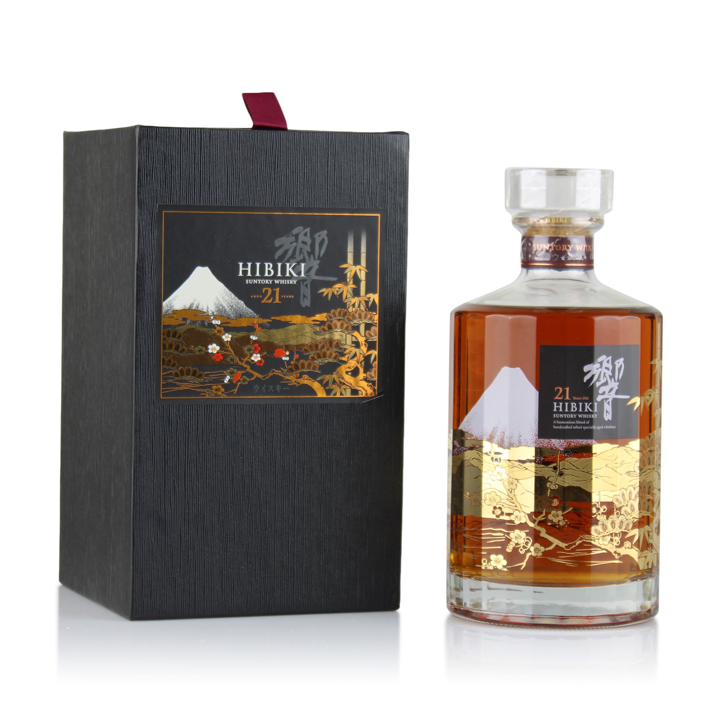Hibiki 21 Year Old Mt Fuji Kacho Fugetsu Limited Edition Auction ...