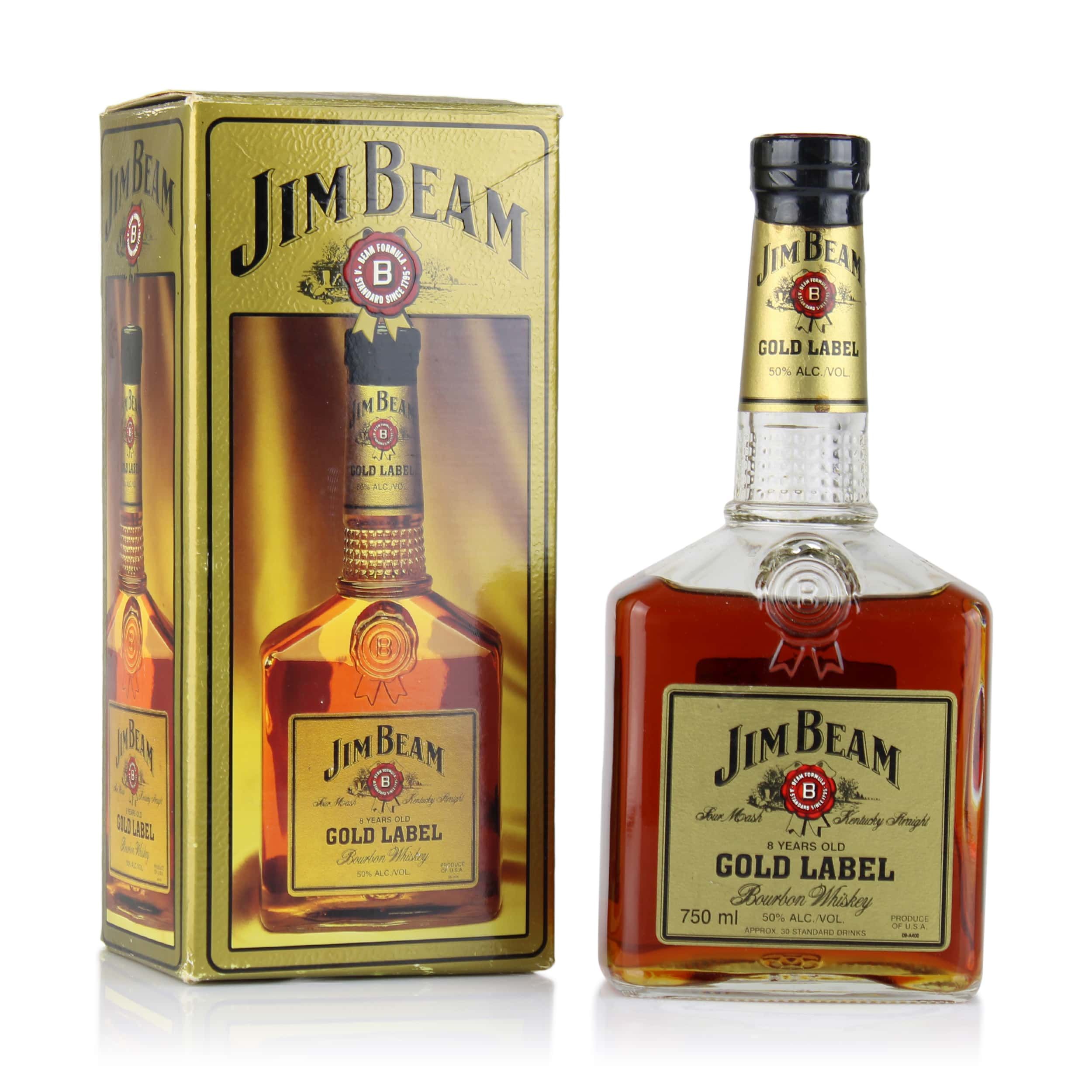 Jim Beam Gold Label 750ml Auction | Australian Whisky Auctions