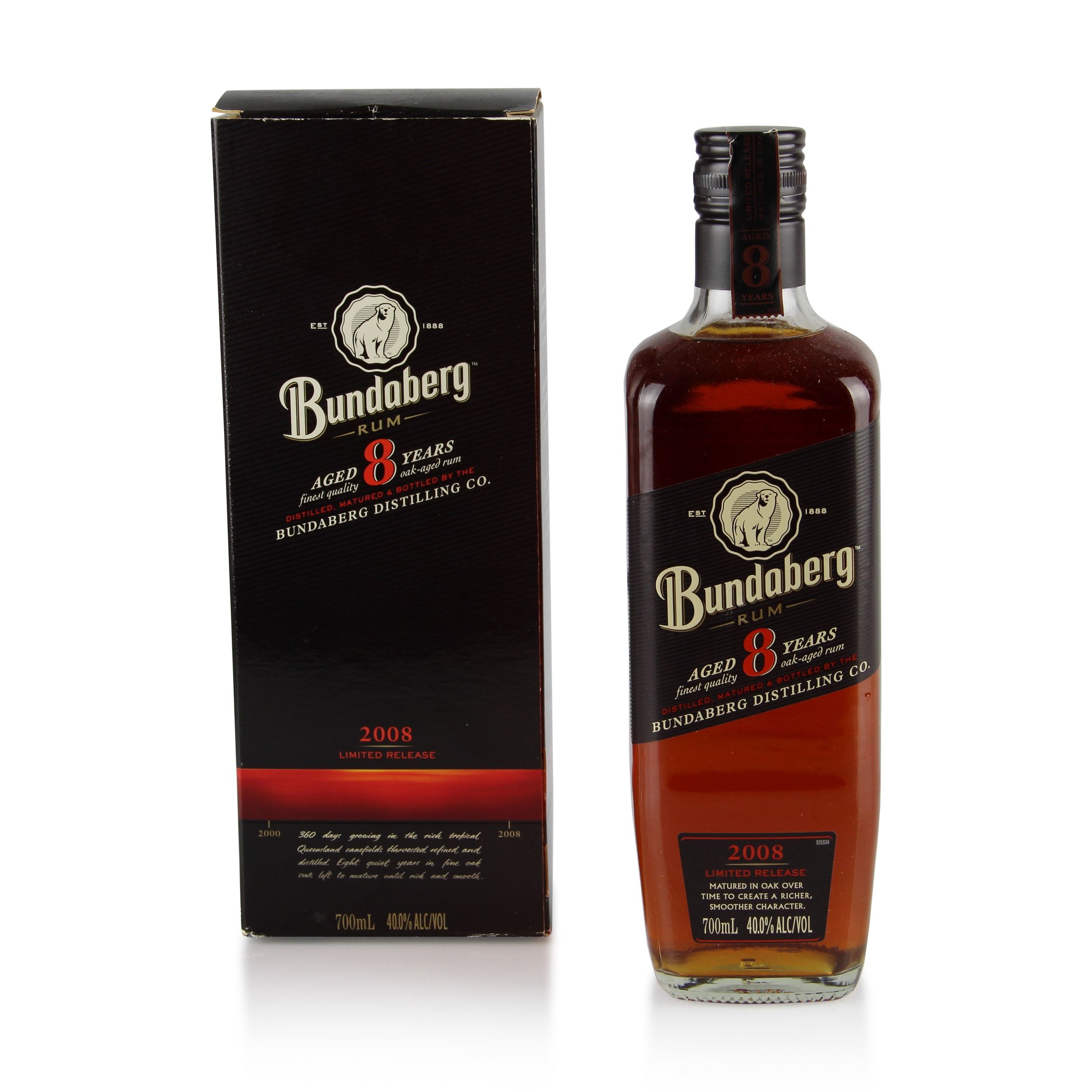 Bundaberg 8 Year Old 2008 Limited Release Auction | Australian Whisky Auctions