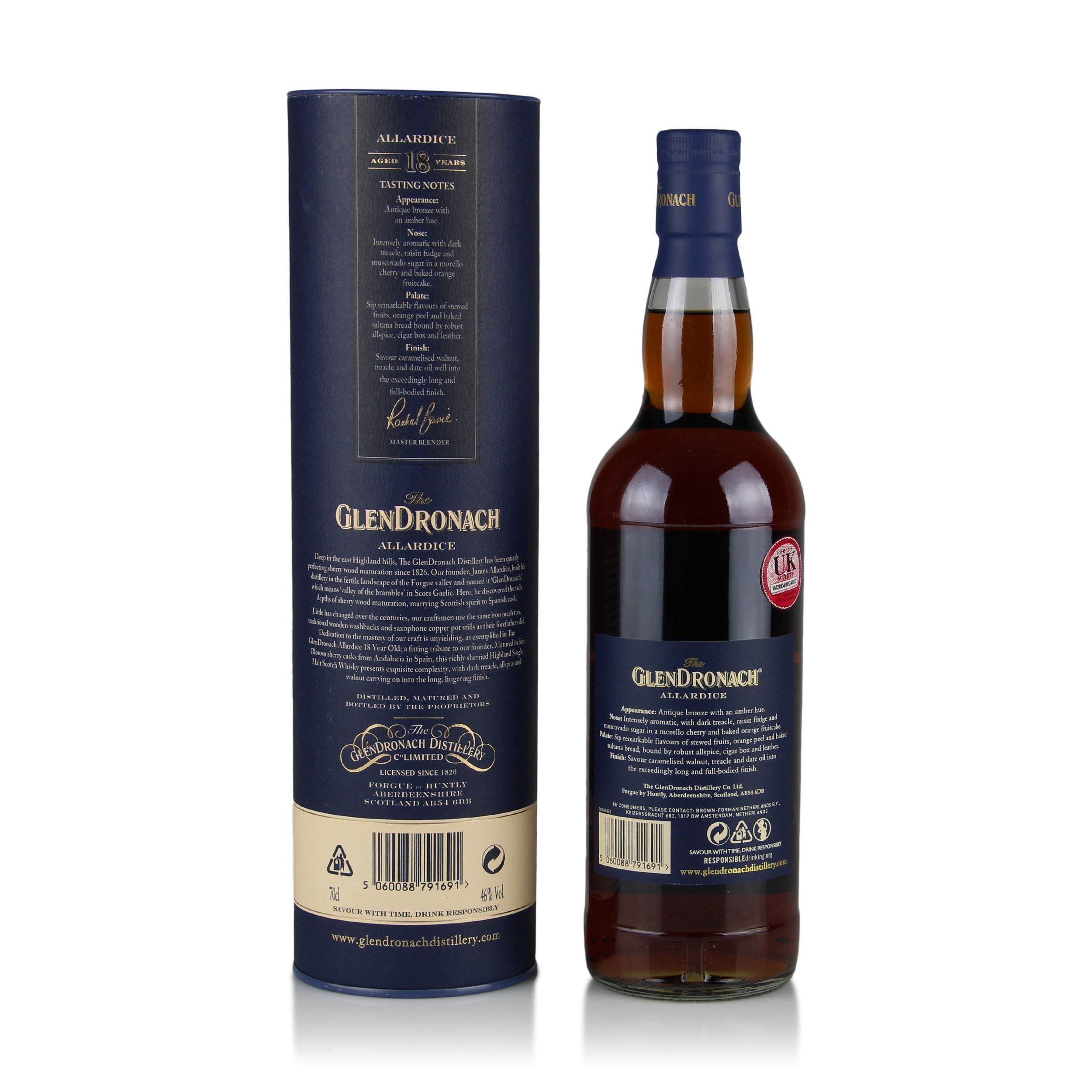 Glendronach 18 Year Old Allardice 2019 Bottling Auction | Australian ...