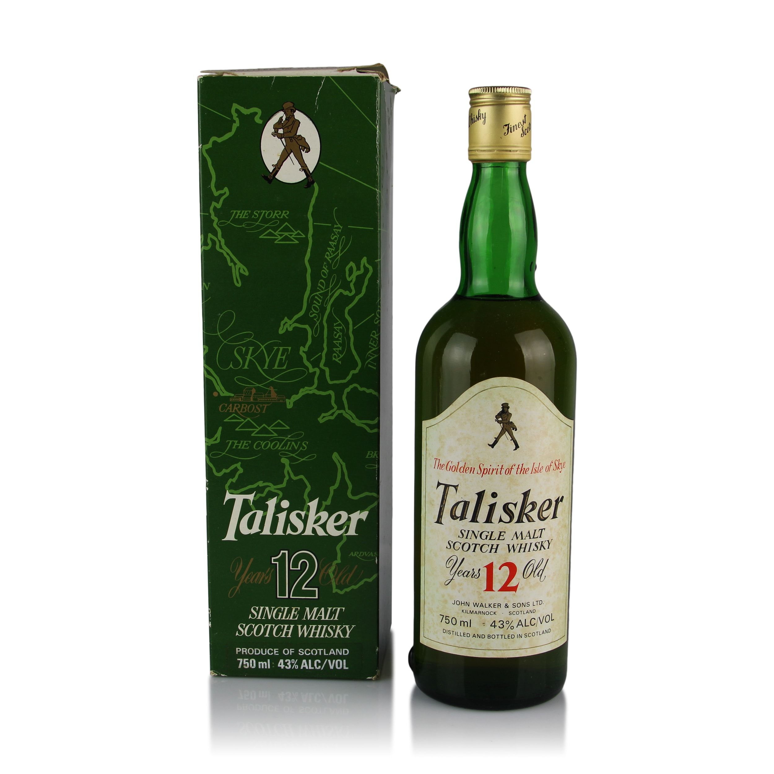 Talisker 12 Year Old John Walker & Sons 1980s Bottling Auction ...