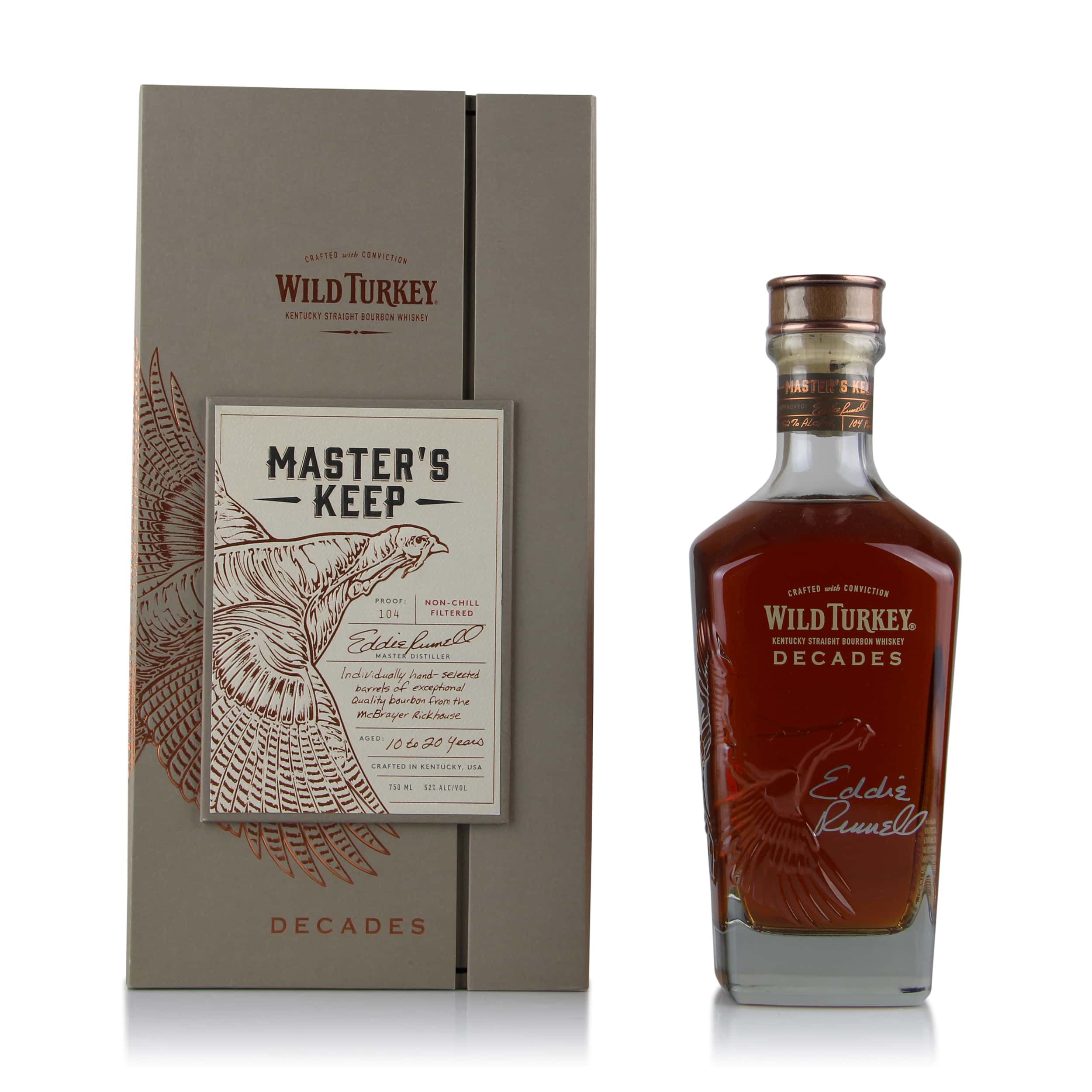 Wild Turkey Master's Keep Decades Signed By Eddie Russell Auction ...