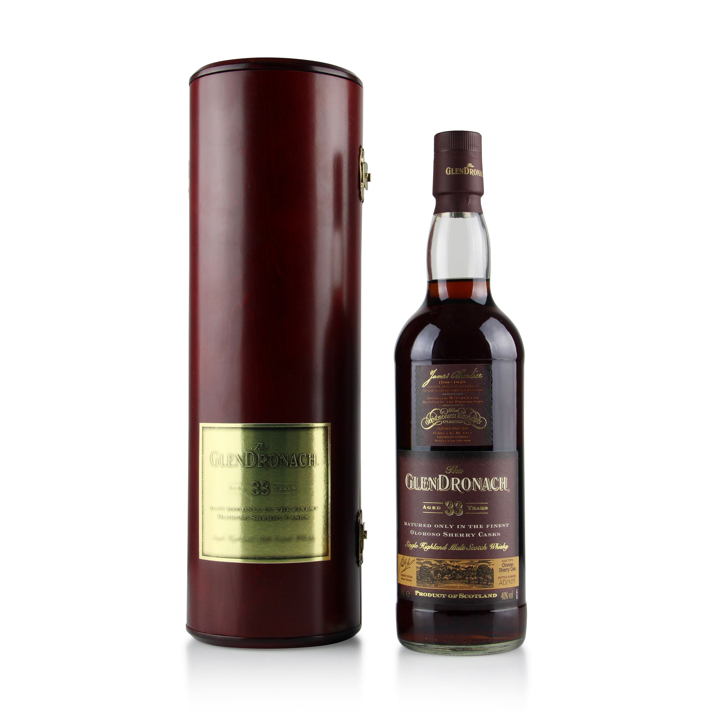 Glendronach 1971 33 Year Old Oloroso Sherry Oak Auction | Australian ...