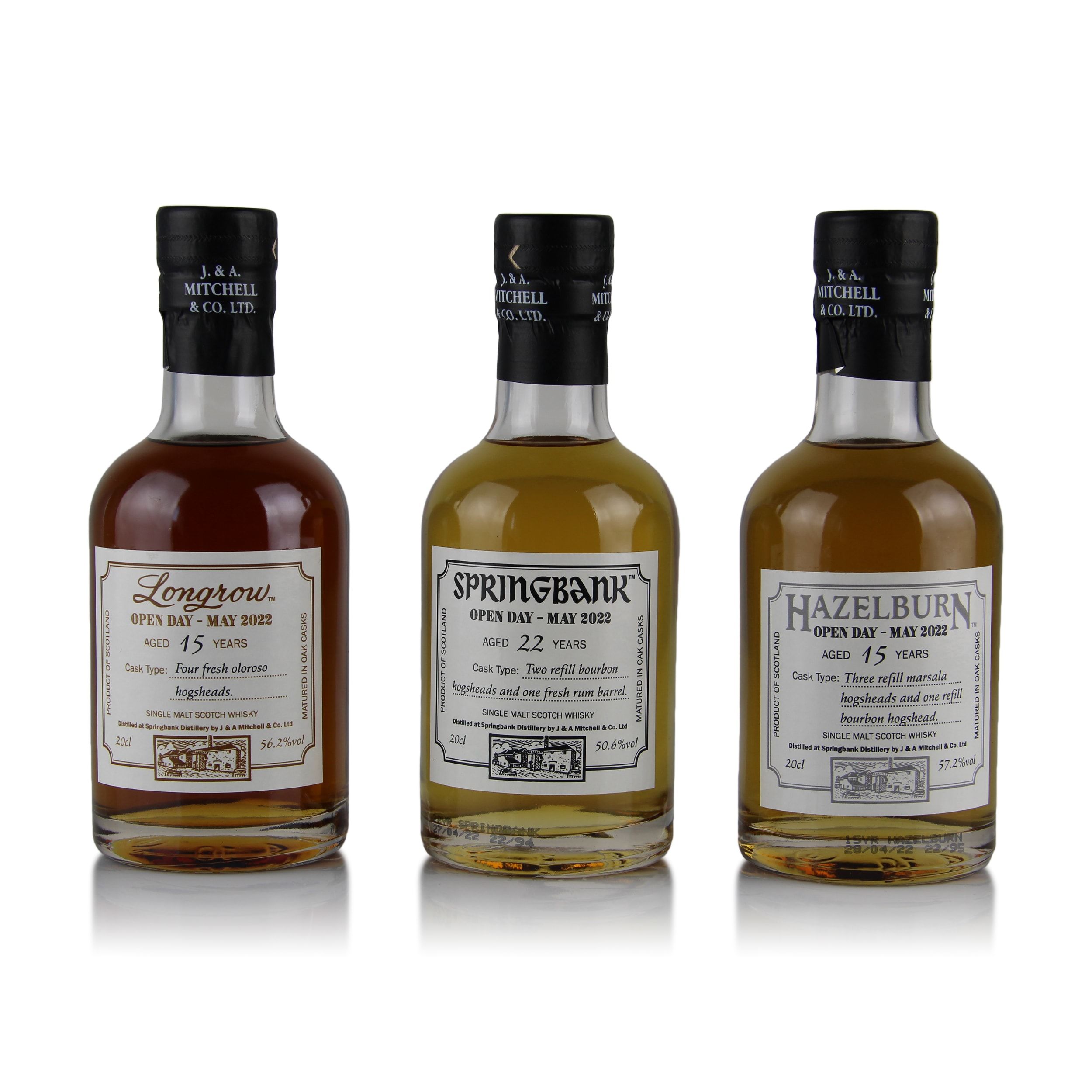 Springbank Open Day May 2022 Releases (Springbank 22 Year Old ...