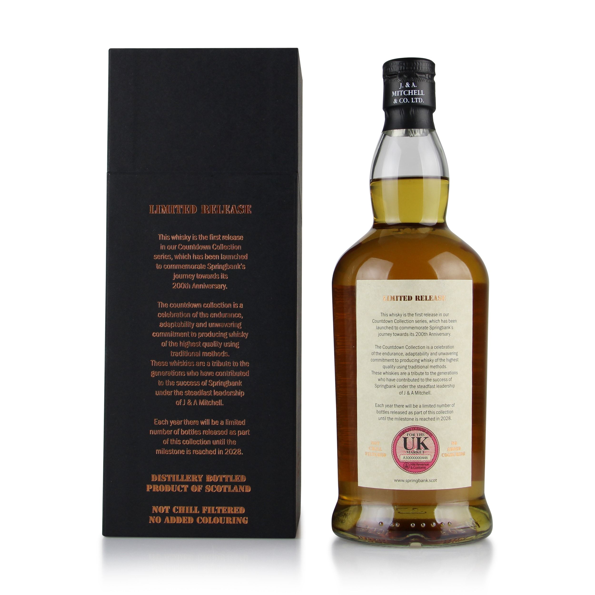 Springbank 27 Year Old Countdown Collection Auction | Australian Whisky ...