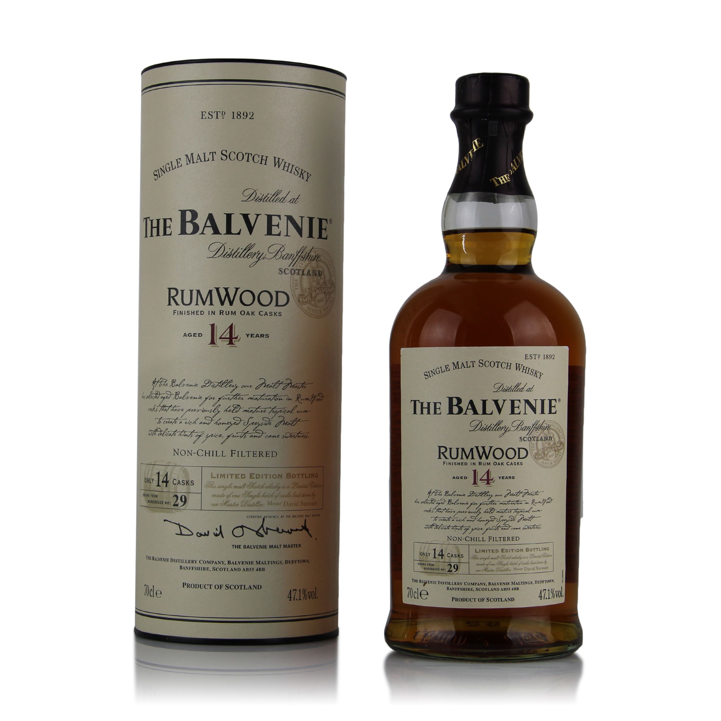 Balvenie Rumwood 14 Year Old Auction | Australian Whisky Auctions