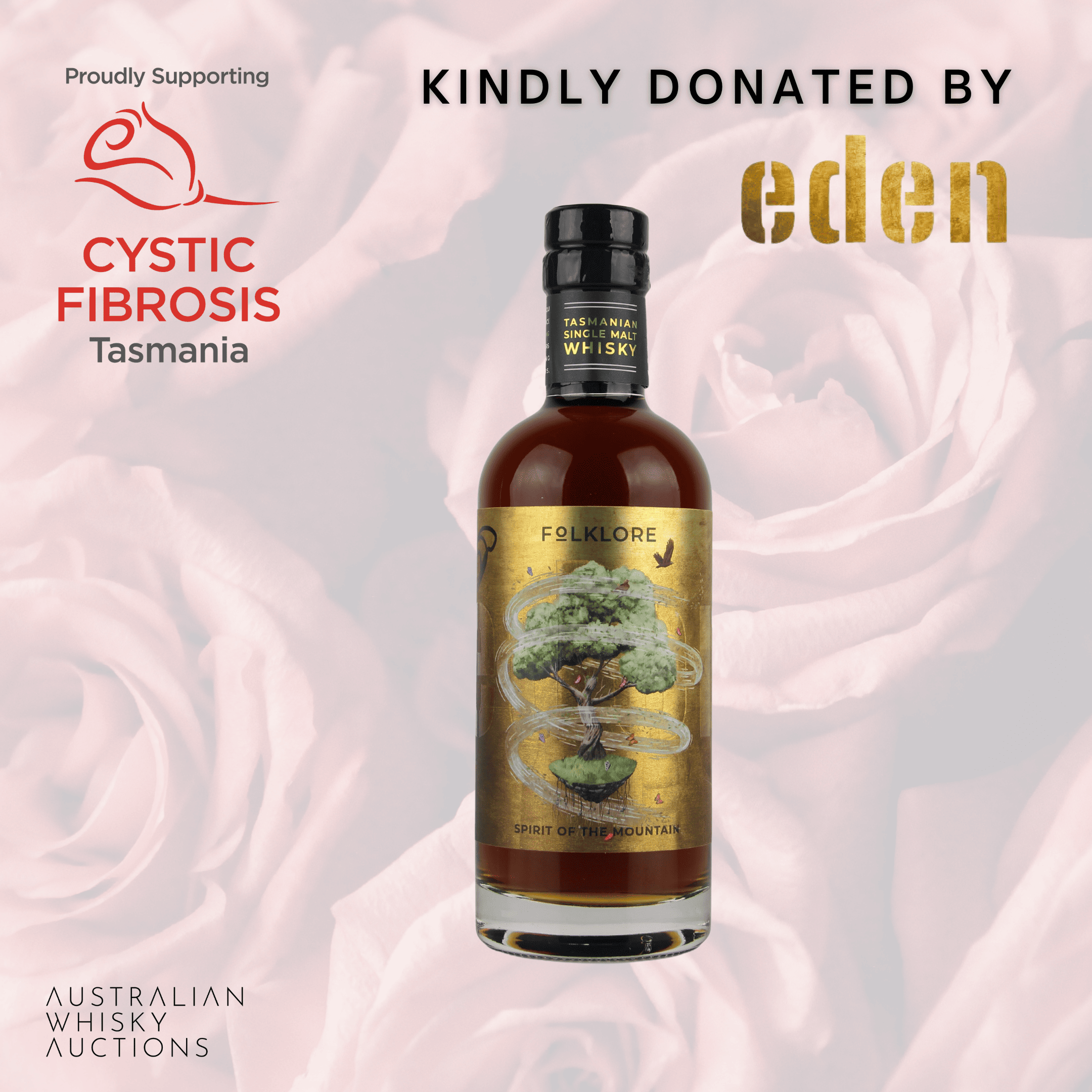 Charity Lot - Eden Whisky Single Muscat Cask #21 Signed Bottle Auction ...