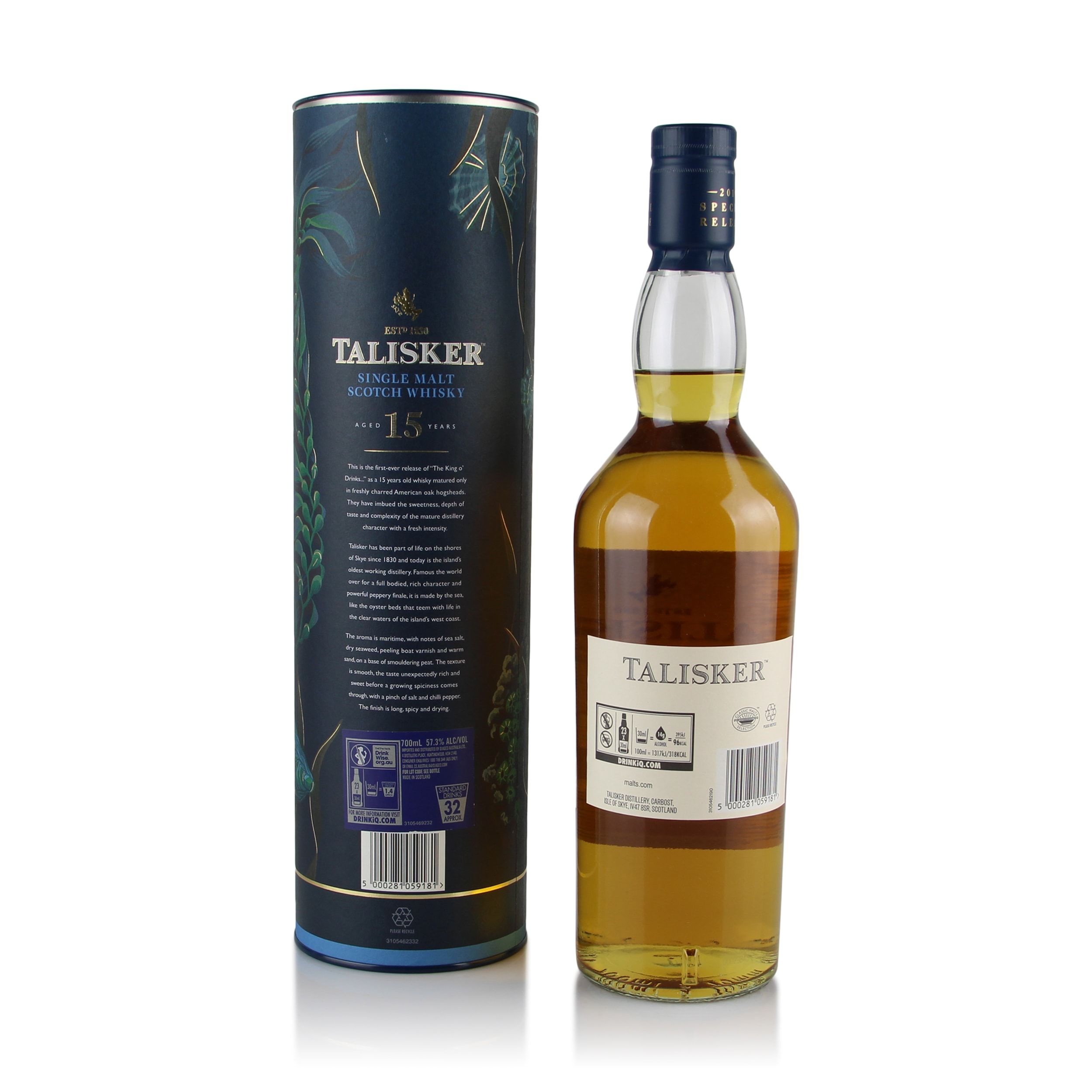 Talisker 15 Year Old 2019 Special Release Auction | Australian Whisky ...