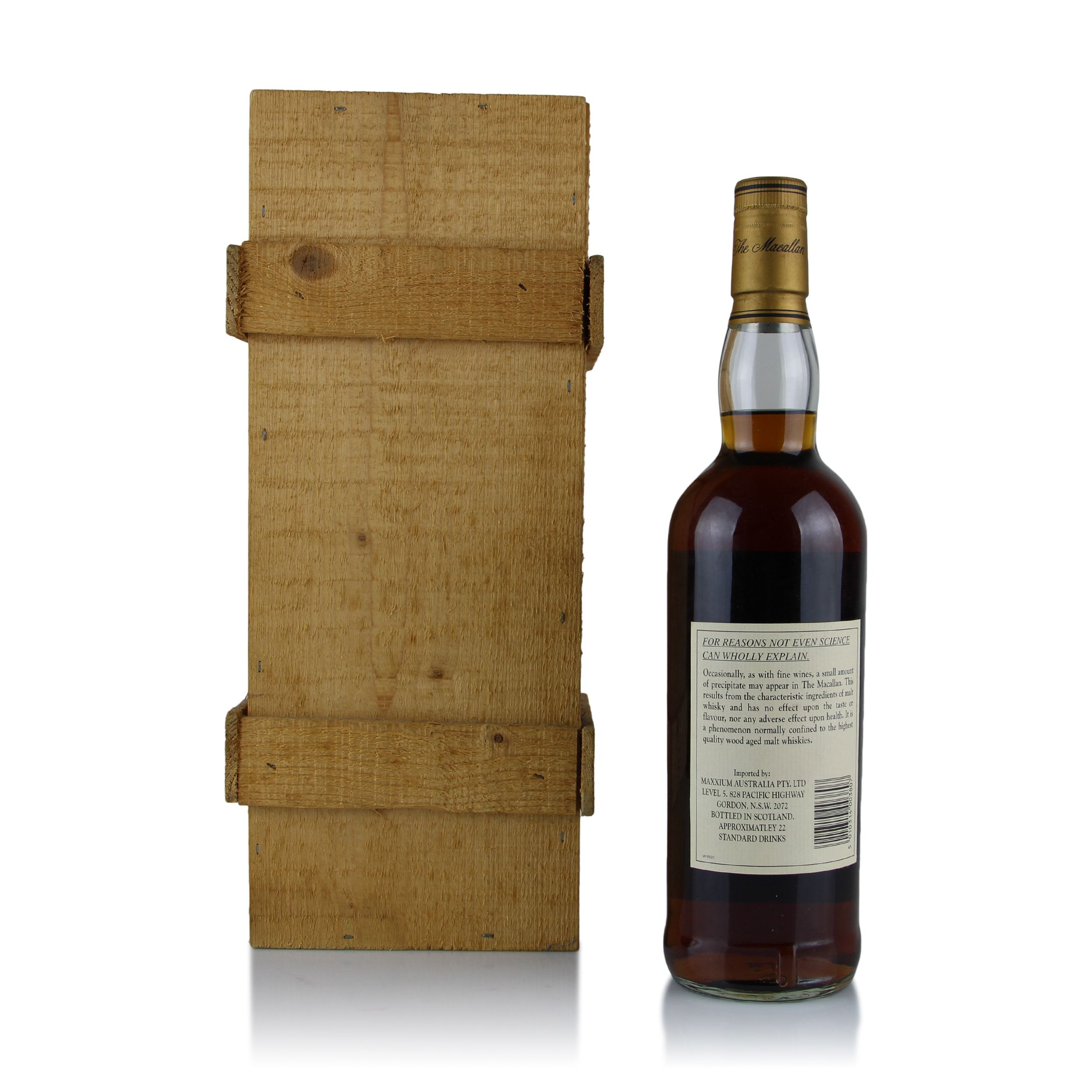Macallan 25 Year Old Anniversary Malt Maxxium Import Early 2000s ...