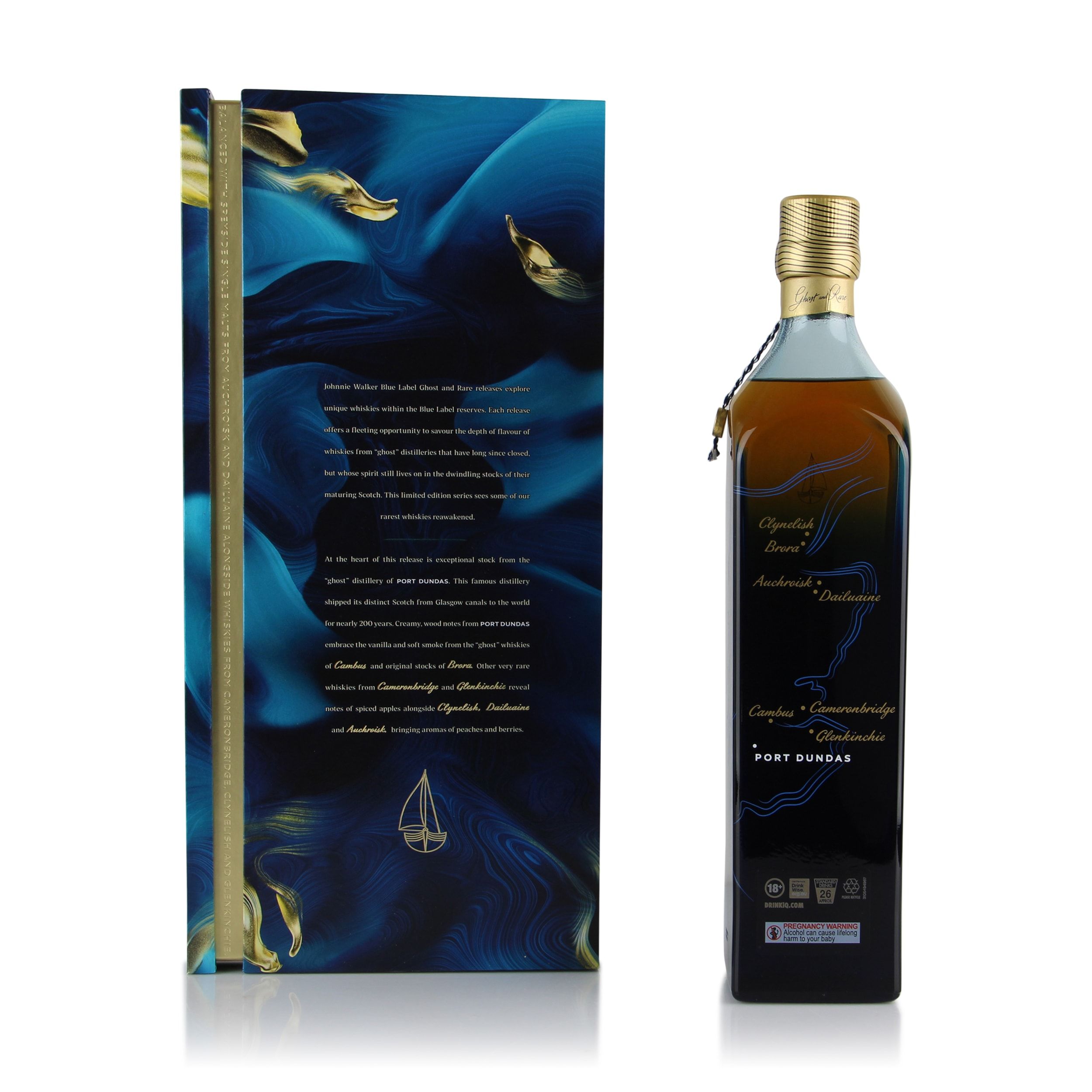 Johnnie Walker Blue Label Ghost And Rare Port Dundas Auction ...
