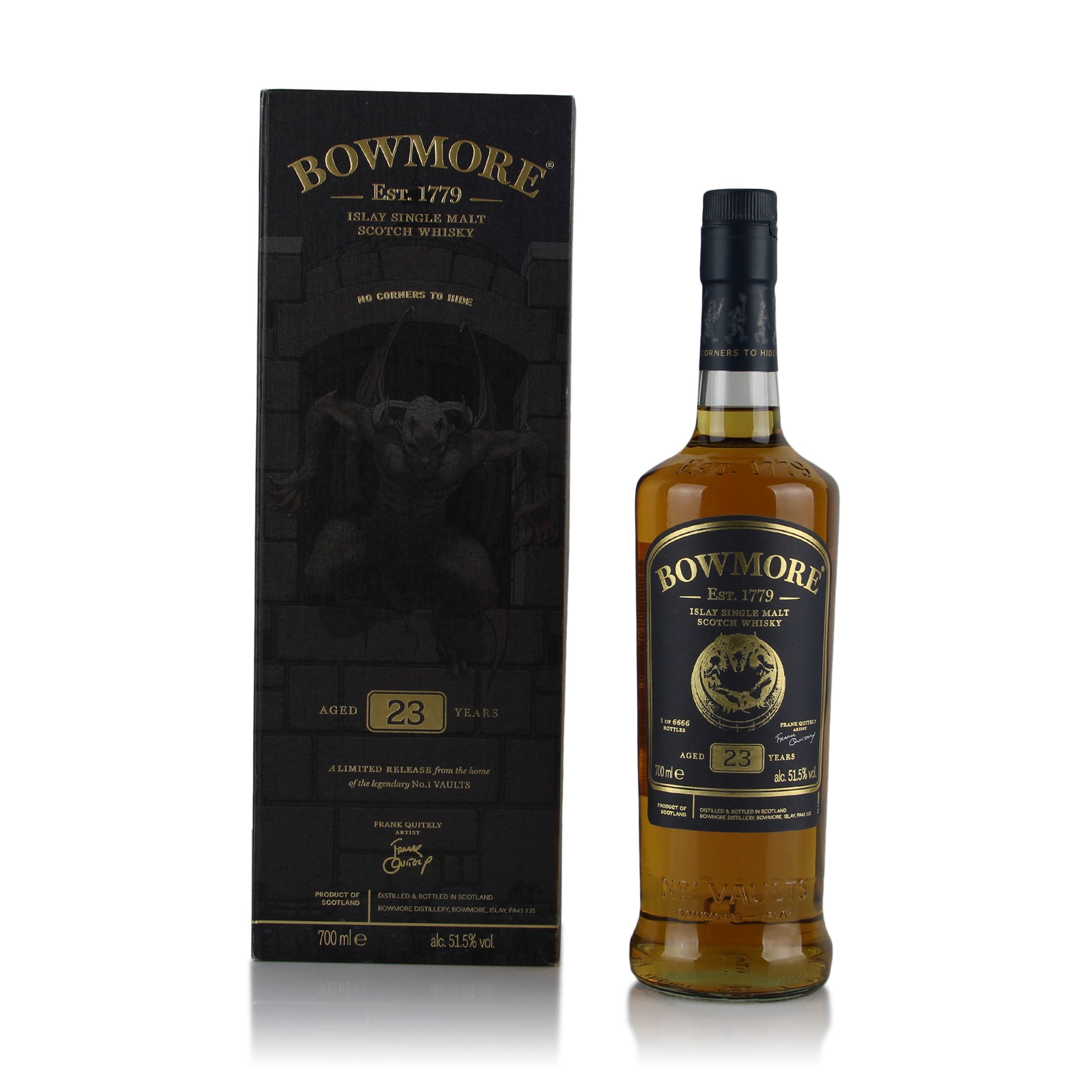 Bowmore 23 Year Old No Corners To Hide Auction | Australian Whisky Auctions
